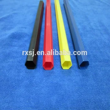 Colorful Hexagon Pvc Tube - Buy Colorful Hexagon Pvc Tube,Irregular ...