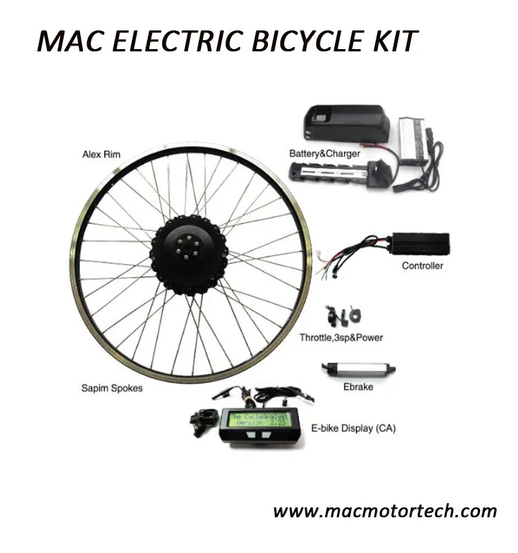 MAC electric bicycle , ebike kit, with controller| Alibaba.com