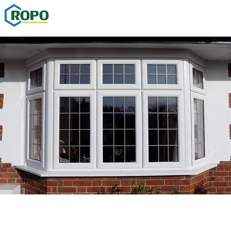 AS Certificated Double Glaze European Bay Windows for Sale