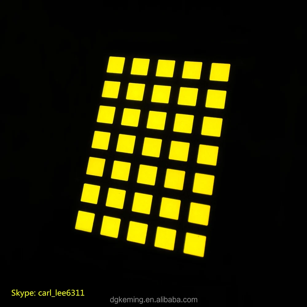 8x8 Dot Matrix Led 8x8 Square Led Matrics Display Ca Orange Red Blue ...