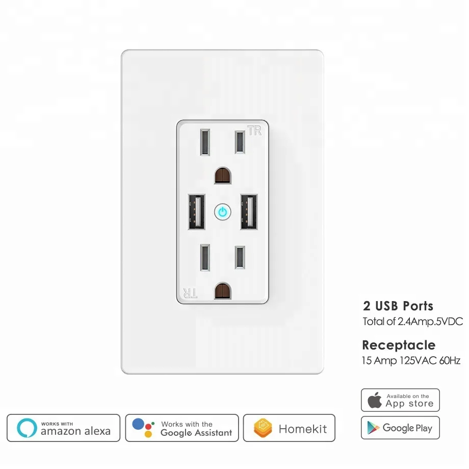 Smart Air Conditioners Plugs Sockets Socket Outdoor Smart Plug Ip44 ...
