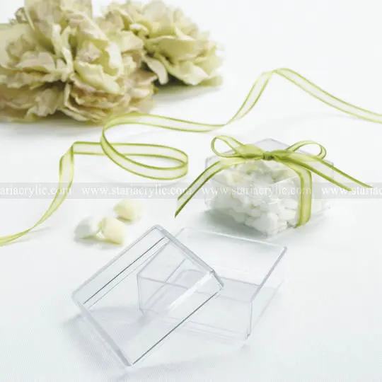 Personalized Large Clear Acrylic Keepsake Box Rectangle Acrylic ...