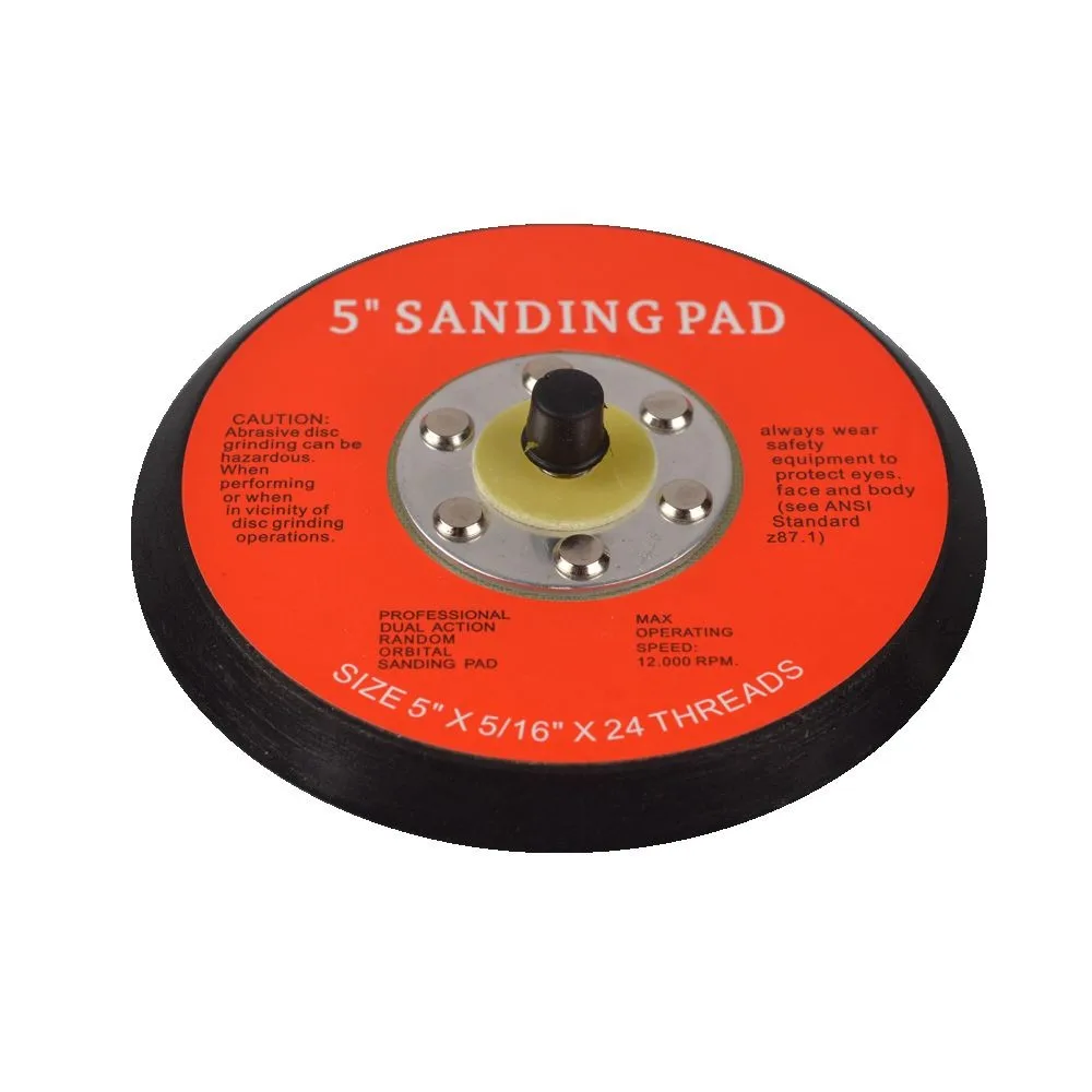 5 Inch 125 Mm Abrasive Tools Da Sanding Pad Random Orbital Sanding Pad ...