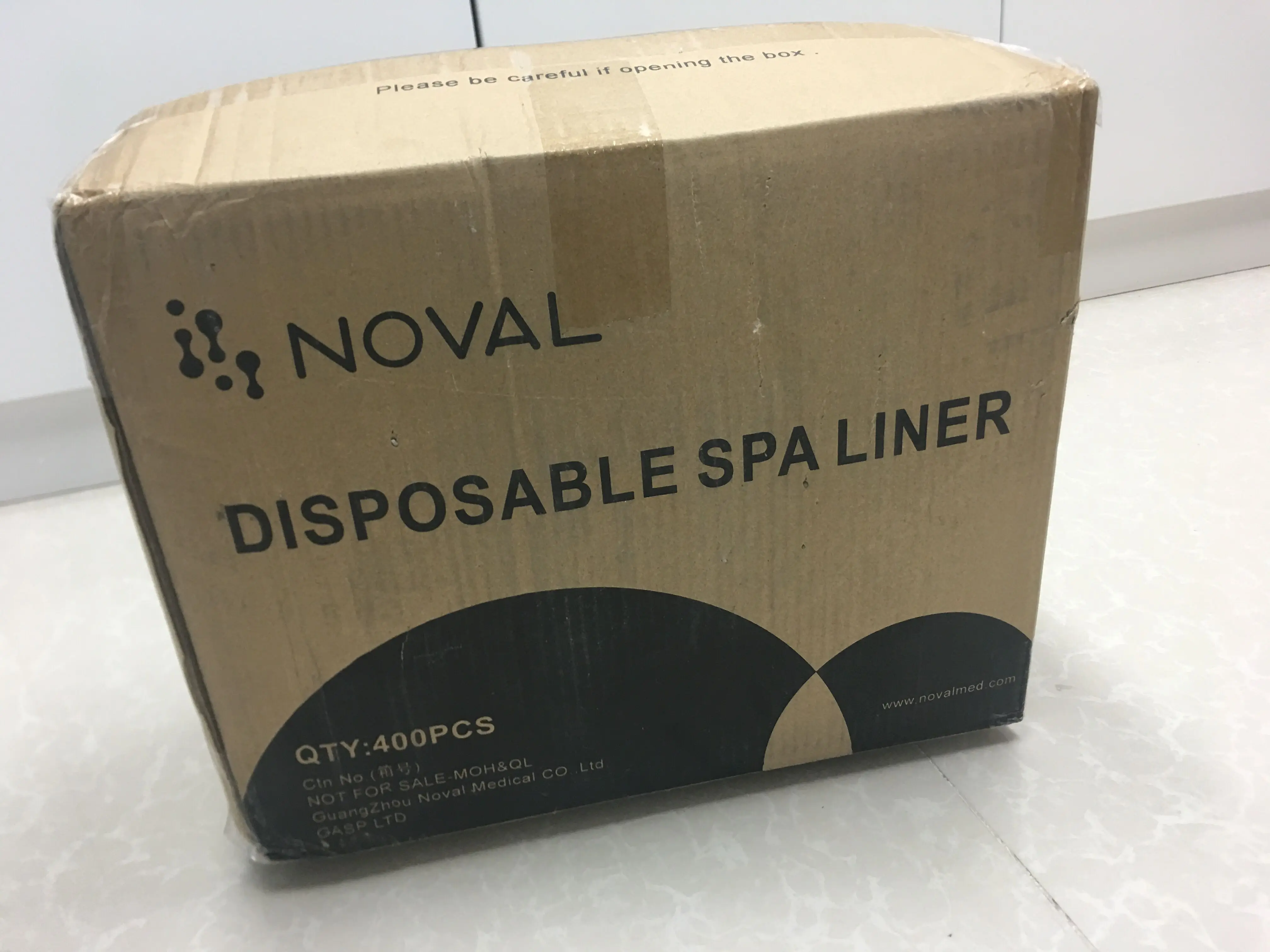 400 Pcs Per Box Disposable Pedicure Liner Plastic Bowl Liner Spa Liner ...