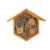 Hexagon Wooden Pollinator Bee Nest Insect House With Bamboo - Buy ...
