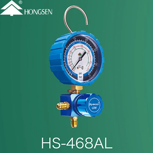 Single Manifold With Gauge L Hs-468al - Buy Single Manifold With Gauge ...