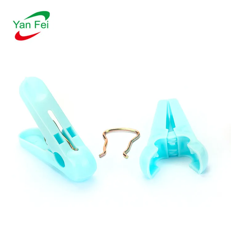 20pcs/bag Plastic Clothes Clips - High Quality & Fashionable