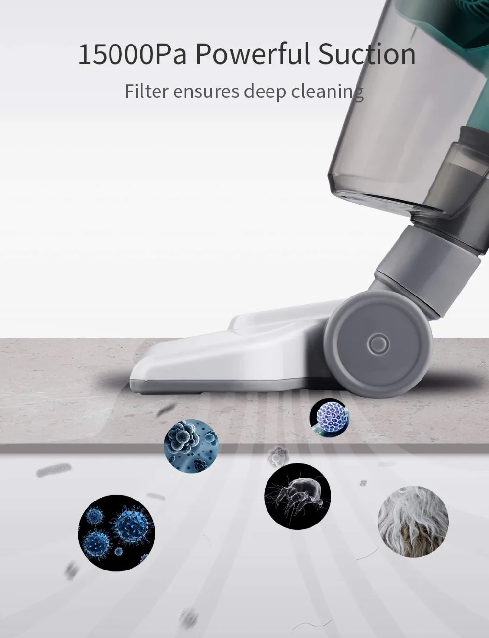 Factory Direct Sale Stick And Handheld Dual-use Cyclone 600w Enlarged 1 ...