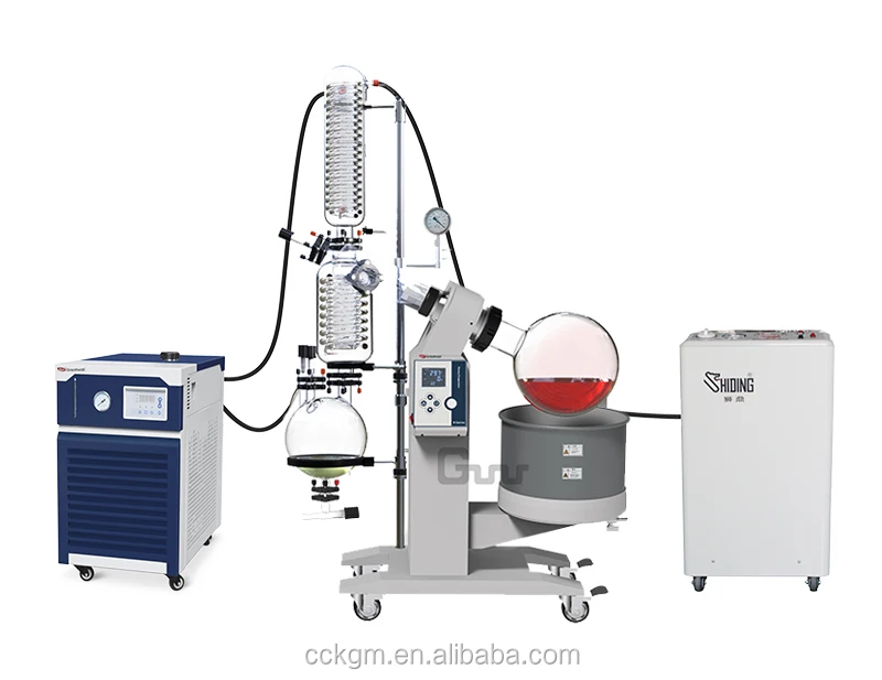 20L Lab Scale Rotary Evaporator with Chiller & Vacuum Pump