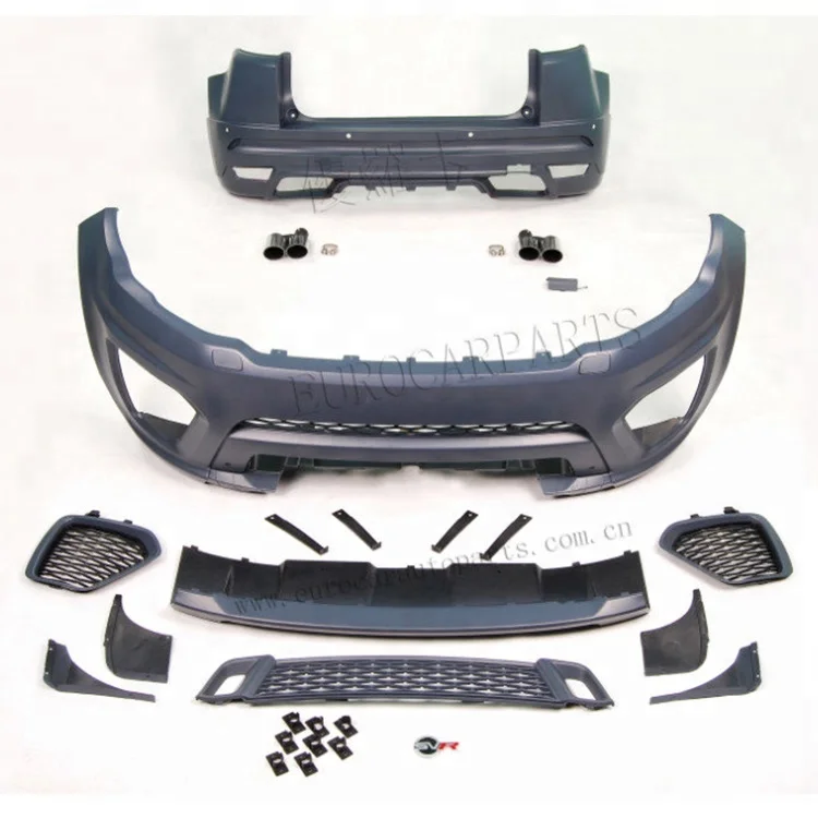 Tuning kit for range evoque to SVR style car bumper set 2013~2015year ...