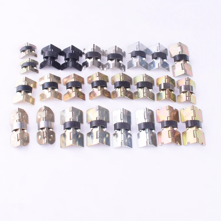 Various Sizes Small Metal Black Jewelry Box Concealed Spring Hinge For ...