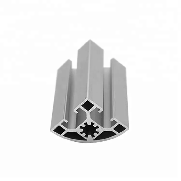 45x45 T Slot Extrusion Aluminum Profiles Aluminium Fence Profile 4545 ...