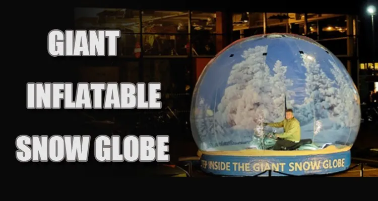 Commercial New Design Hot Sale Photo Booth Inflatable Snow Ball For ...