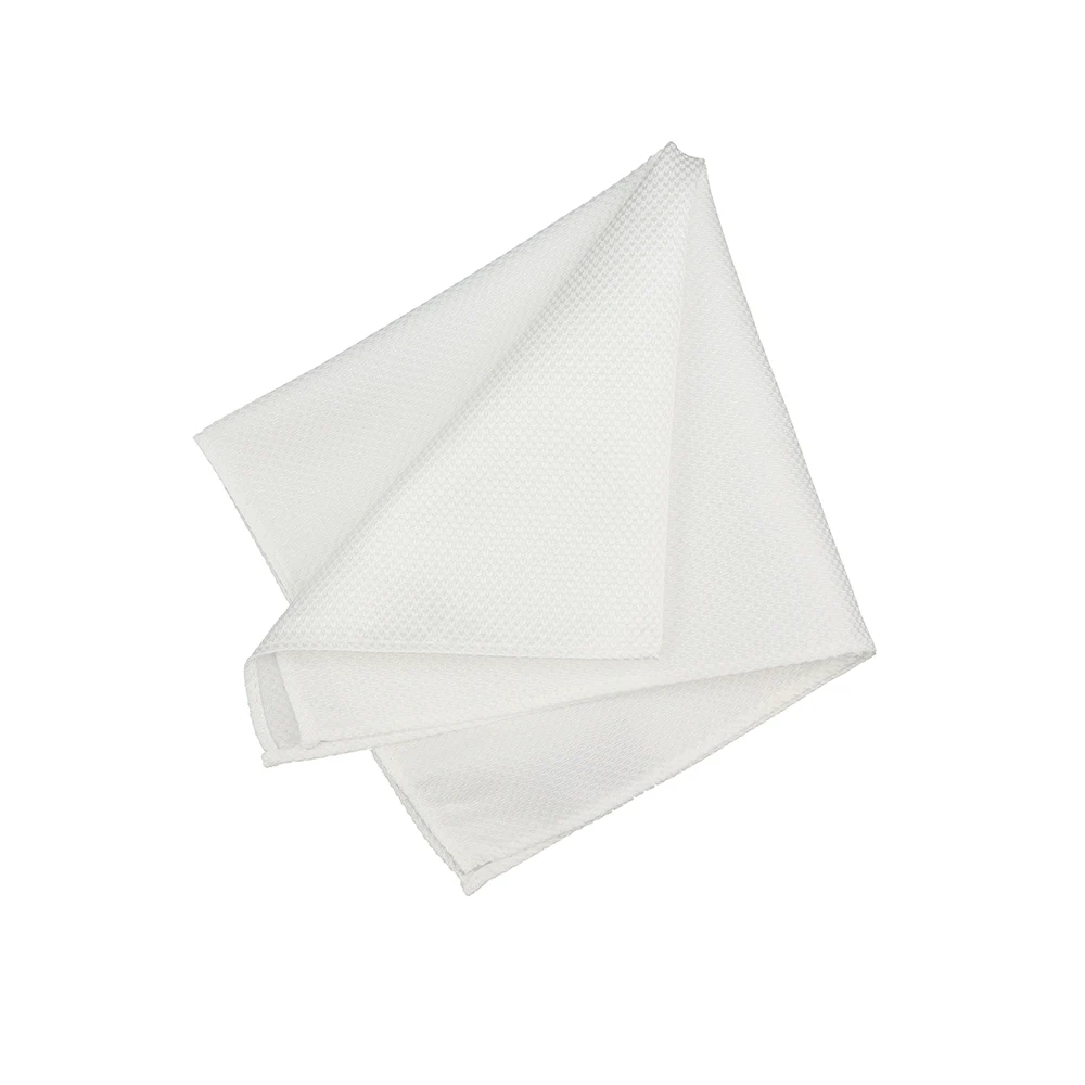Custom Pocket Square - 100% Polyester, White, Sublimation