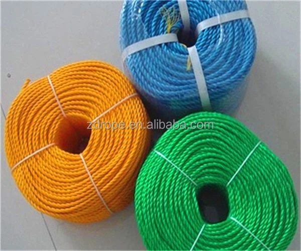 High Quality Natural Color Polyester Kuralon Rope for Ghana