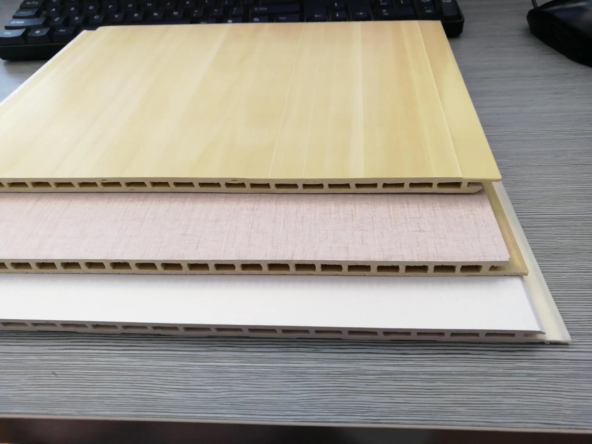 Luxury Waterproof Bathroom Decorative Wpc Wallpapers/wall Panels ...