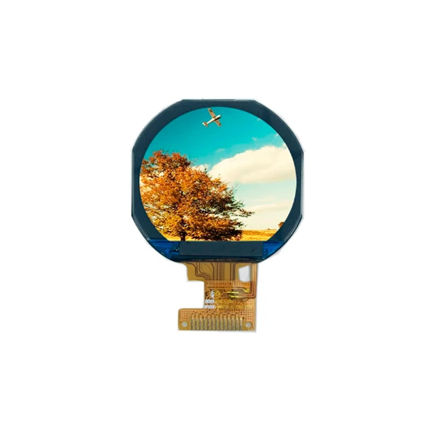 Round Lcd Display Screen 5 Inch 1080*1080 Mipi Interface Tft Ips ...