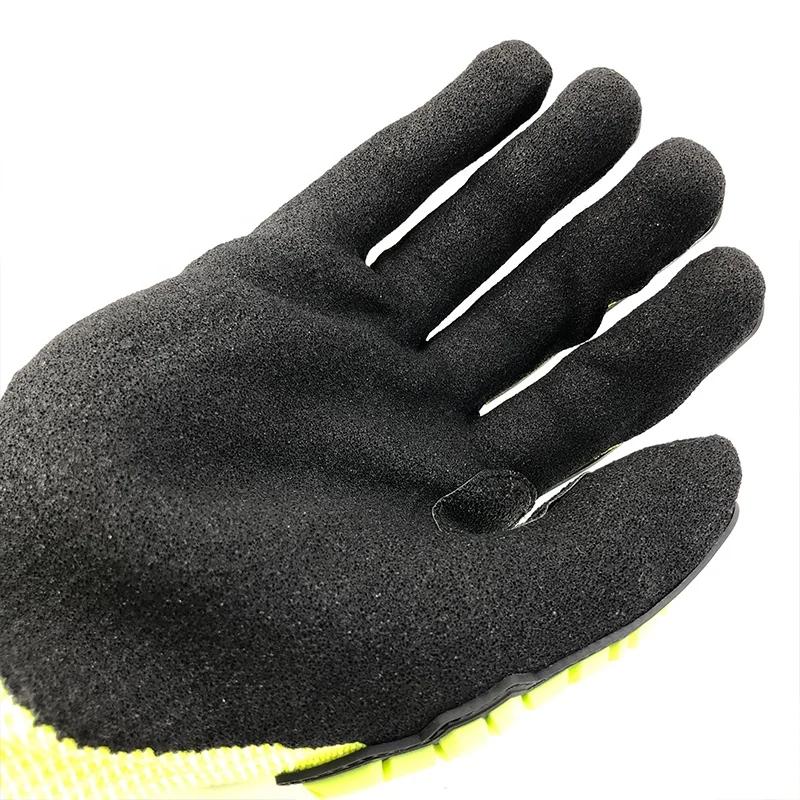 NMSAFETY ANSI Impact Level 2 ISEA 138 Cut Level 5 Gloves