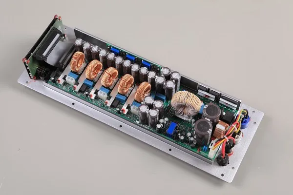 3-way class D power plate amplifier module for speakers with DSP ...