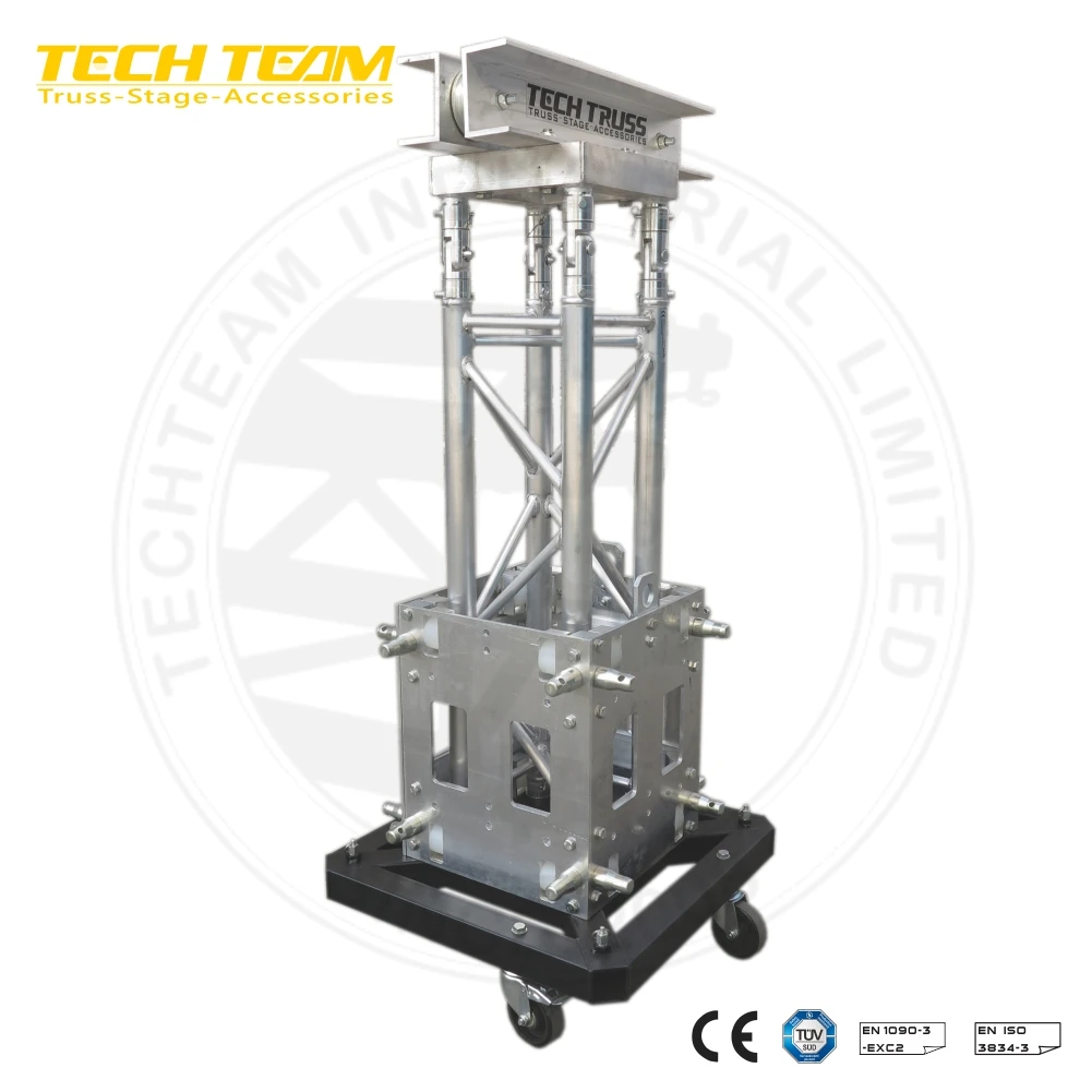 Aluminum Lifting System Truss Ground Support Tower - Buy Truss Tower ...