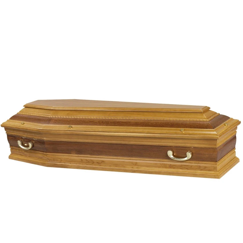 Affordable Cardboard Coffin with Metal Handles - Customizable Caskets ...