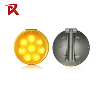 High Brightness Flashing Blinker Lamp Sunflower Solar Powered Traffic ...