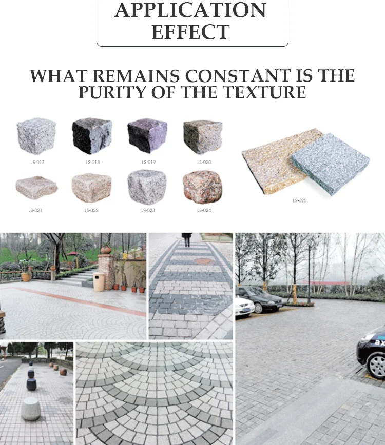 Zimbabwe Black Granite Interlock Paving Stones - Durable & Stylish