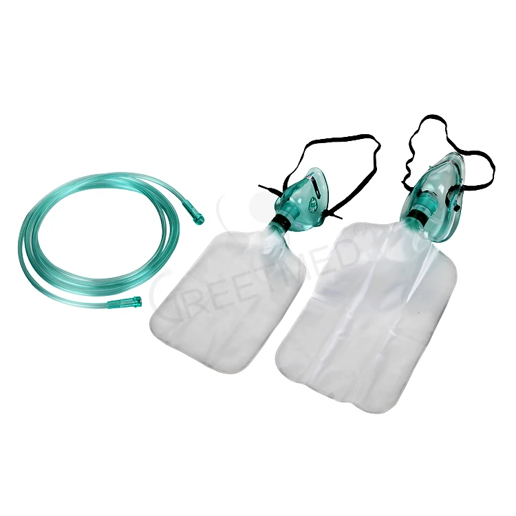 Face Oxygen Mask with Reservoir Bag - Greetmed OEM Service