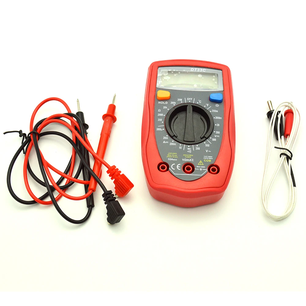 Portable Multimeter DT33C Digital Energy Meter| Alibaba.com