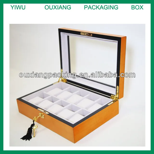 Acrylic Transparent Wooden Watch Collection Box| Alibaba.com
