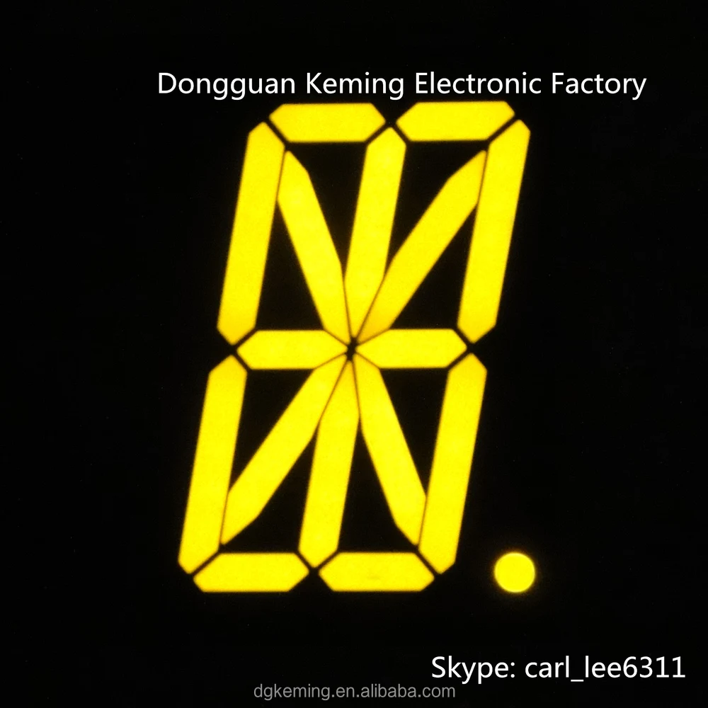 1.5 Inch 16 Segment Led 1,5 Inch Alphanumeric Led Display for Elevator ...