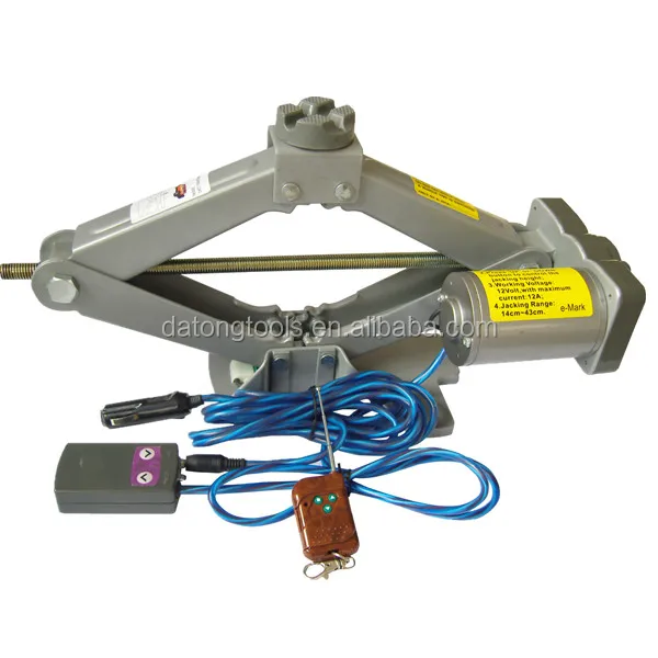 2 Ton Electric Car Jack Scissor Jack 12V DC - Durable & Efficient