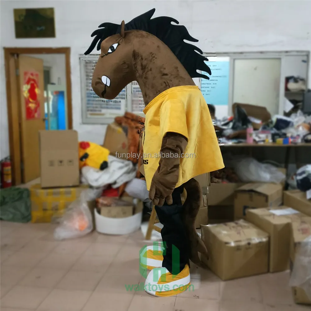 Mustang Mascot Costume
