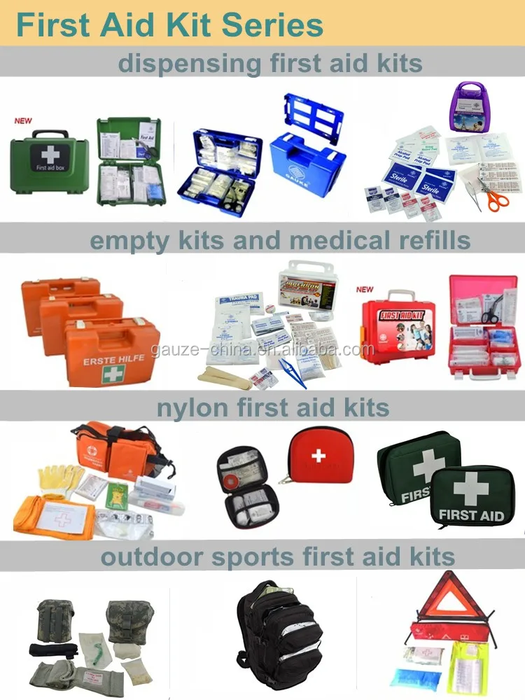 First Aid Kit Bhv In Olimpia With Wall Holder Survival Kit In Abs ...