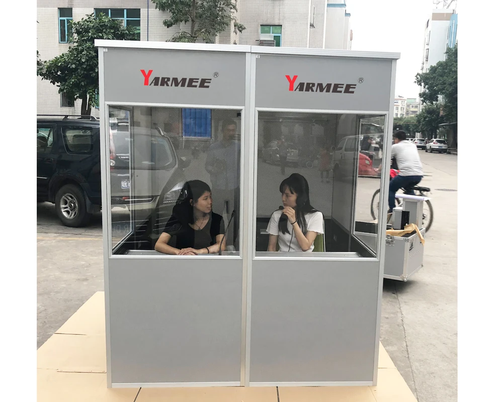Yarmee Iso 4043 Simultaneous Translation Booth For Conference ...