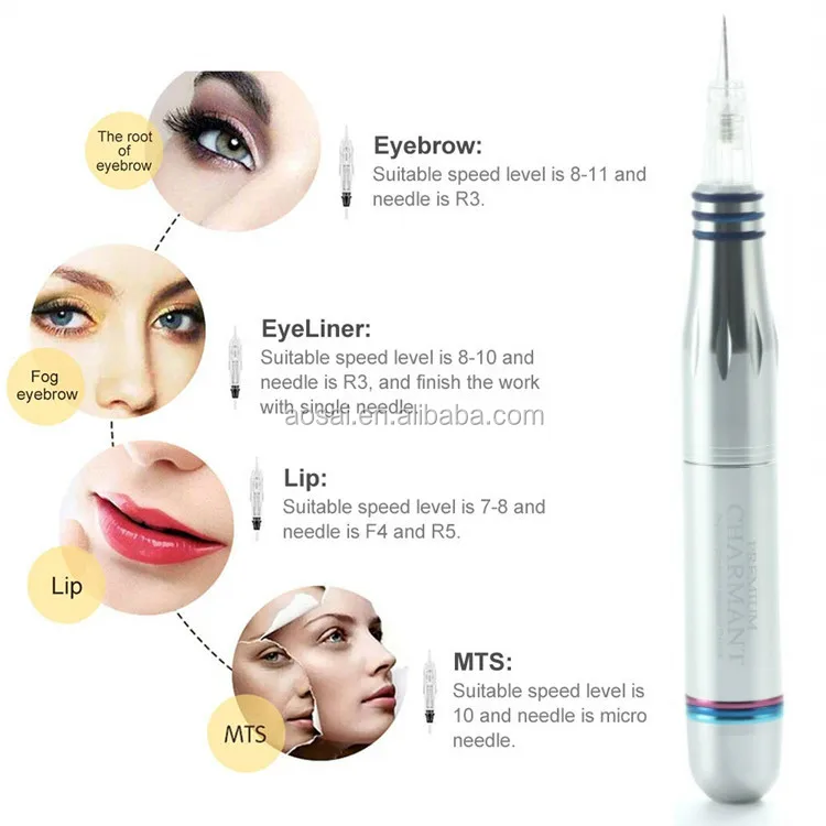 Professional Korea Permanent Makeup Machine - Rotary Tattoo Pen Gun