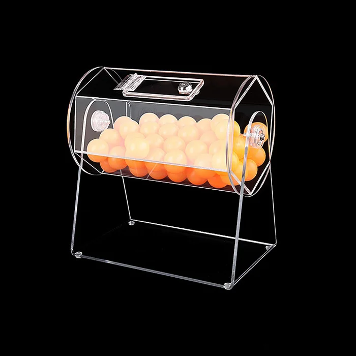 Roller Type Clear Acrylic Lucky Draw Box - Buy Lucky Draw Box,Acrylic ...
