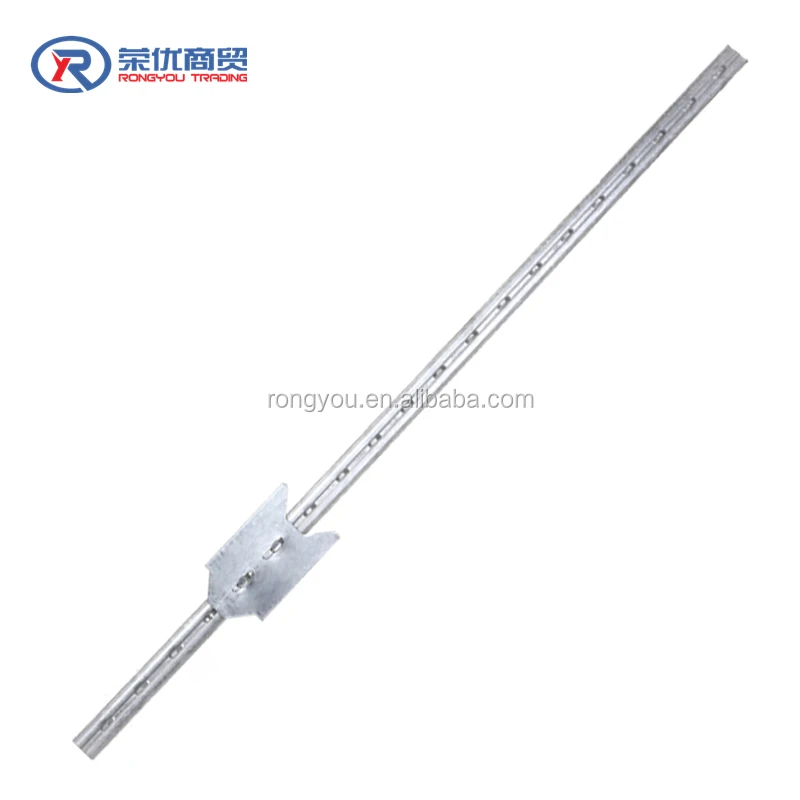 American Cheap Green Painted Metal T Post Steel Studded T Post With ...