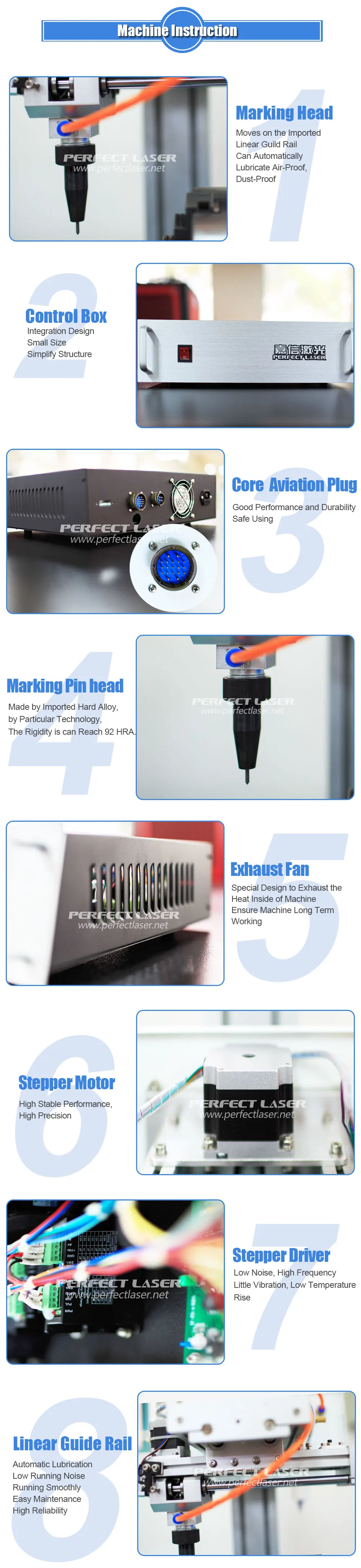 Perfect Laser-Automatic Portable Braille Pneumatic Metal Engraver Dot ...