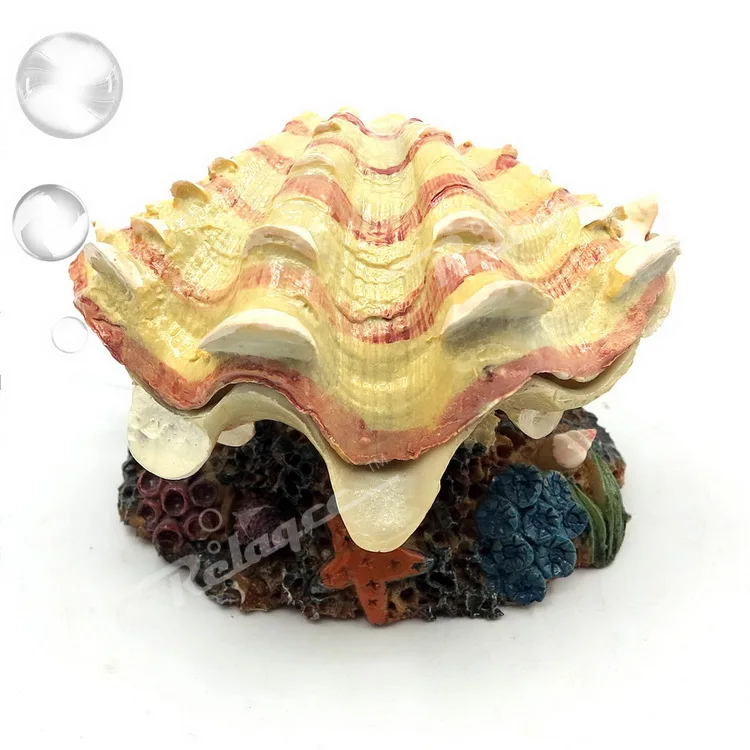 Aquarium Shell Decoration Bubble Decoration For Fish Tank Aerating ...