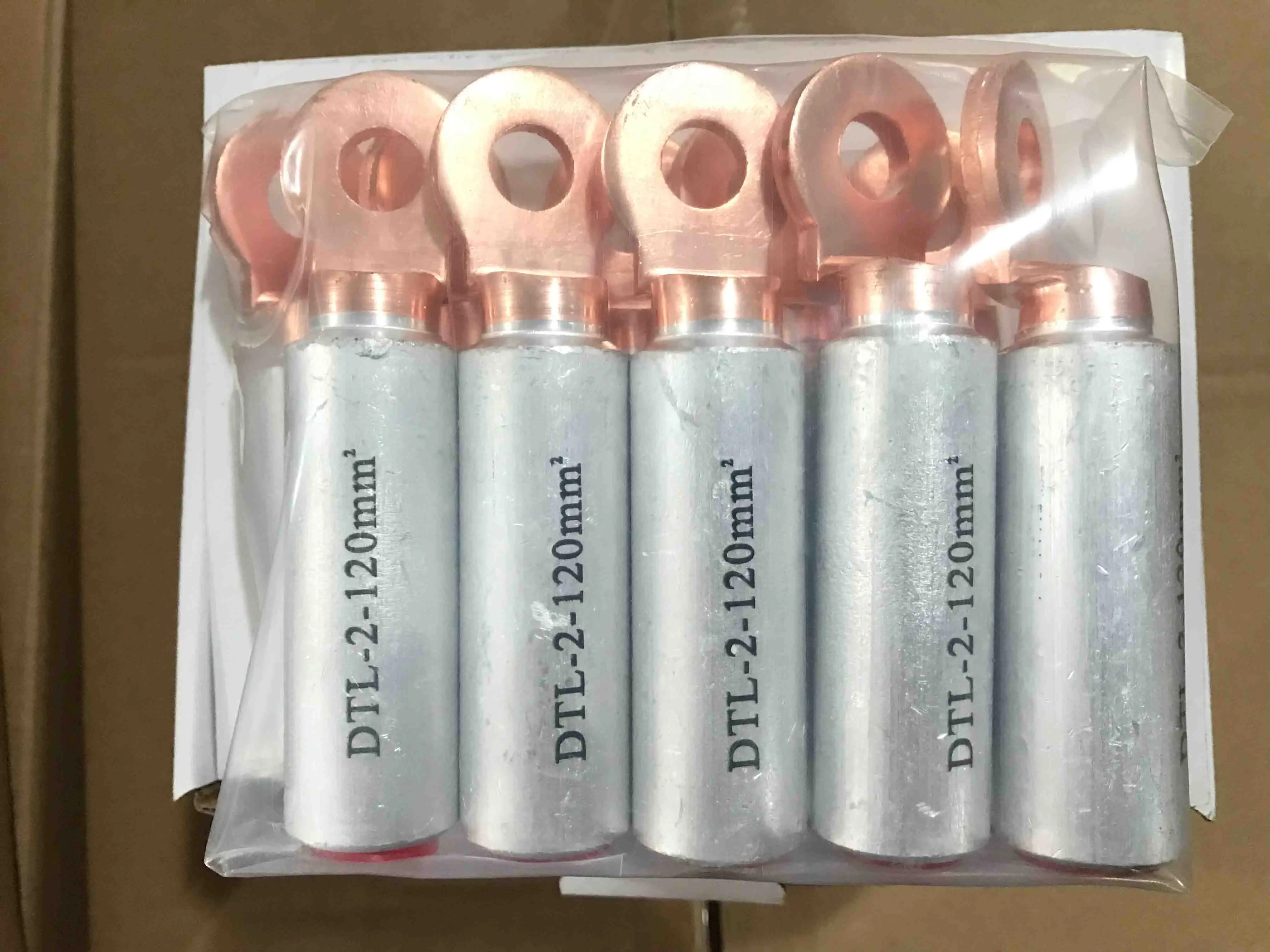 Friction Welded Bimetallic Cable Connector Types Wire Connectors Crimp ...