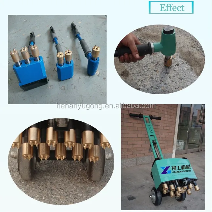 Construction Machinery Stone Scrambling Machine Concrete Scrabbler ...