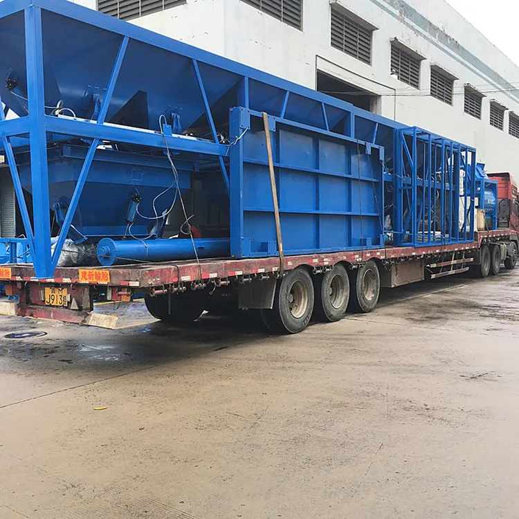 Model Hzs35 Admixture Concrete Mixing Plant Construction Machinery ...