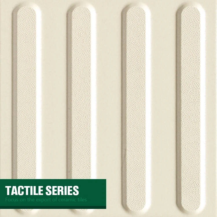 Homogeneous Tactile Square Slip Resistant Blind Ceramic Floor Tiles