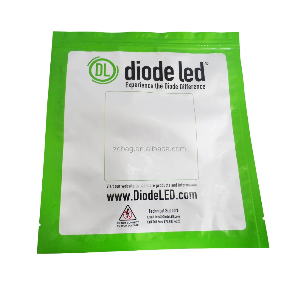 Reflex Flexo Cmyk Printed Aluminium Foil Zip Lock Bag Oem | Wholesale