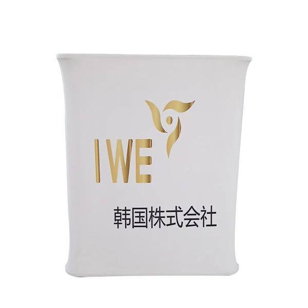 Curved Exhibition Booth Table - Pop up Promotion Counter