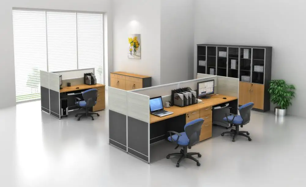 Office Table - Modern Workstation Desk for Call Center Cubicles