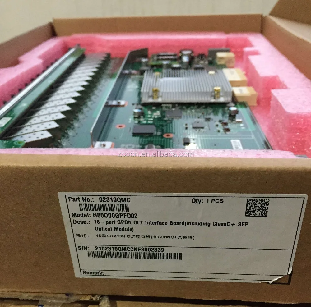 16 Ports Service Board - HUAWEI GPON OLT for FTTH/FTTB