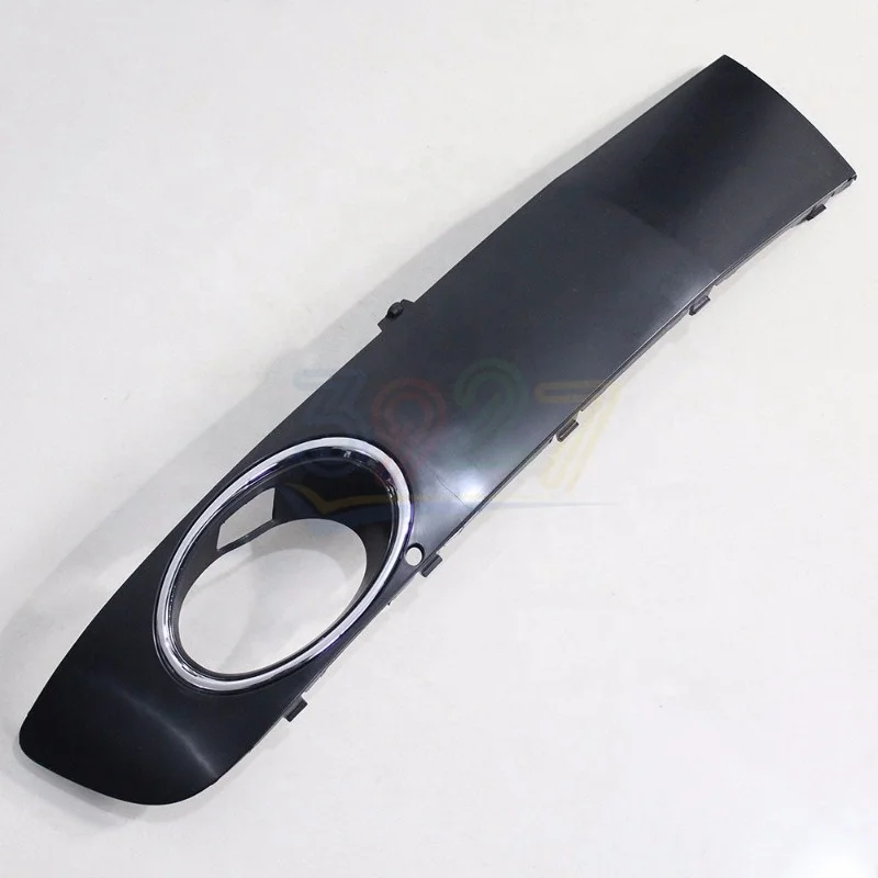 Auto Car Front Bumper Down Grille Fog Lamp Cover With Chrome For Vw ...