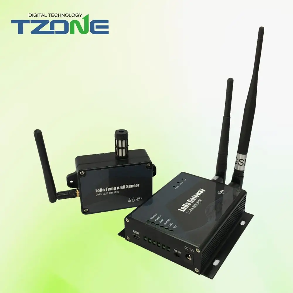 TZONE Lora Wireless Temp & RH Sensor - Reliable Monitoring
